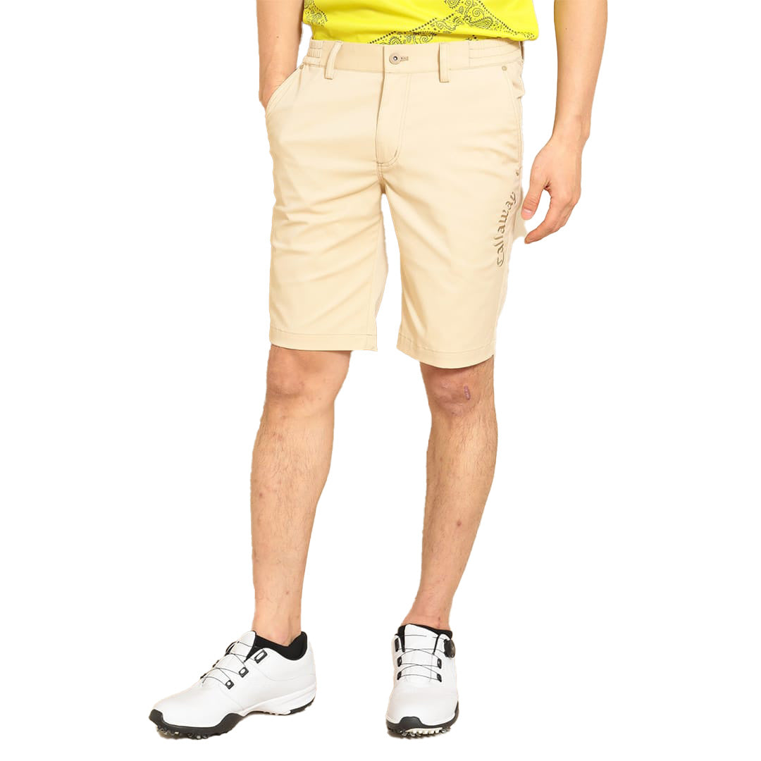 Callaway男 彈性logo短褲